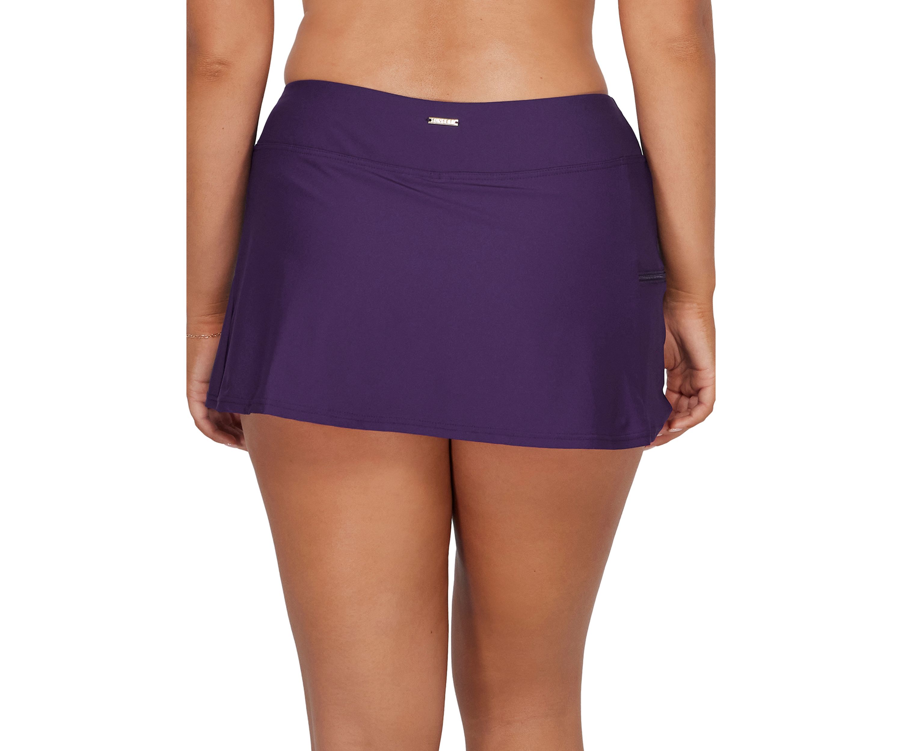 Sunsets Solid Sporty Swim Skort | Belk