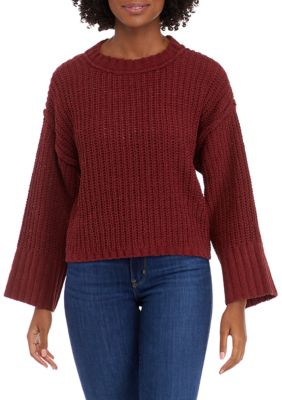 Wonderly Women's Chenille Drop Shoulder Sweater | belk