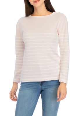 Chaps Women's Button Shoulder Top | belk