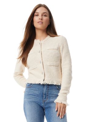 Sam Edelman Women's Indria Fringe Button Front Peacoat | belk