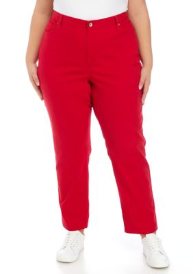 Chaps Plus Size Colored Twill Denim Jeans | belk