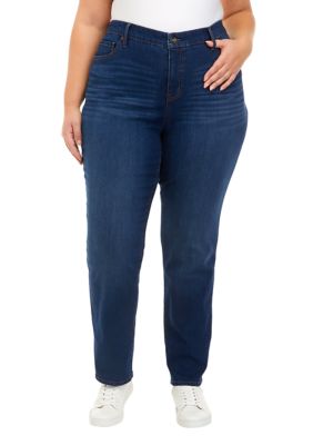 Chaps Plus Size Straight Denim Jeans | belk
