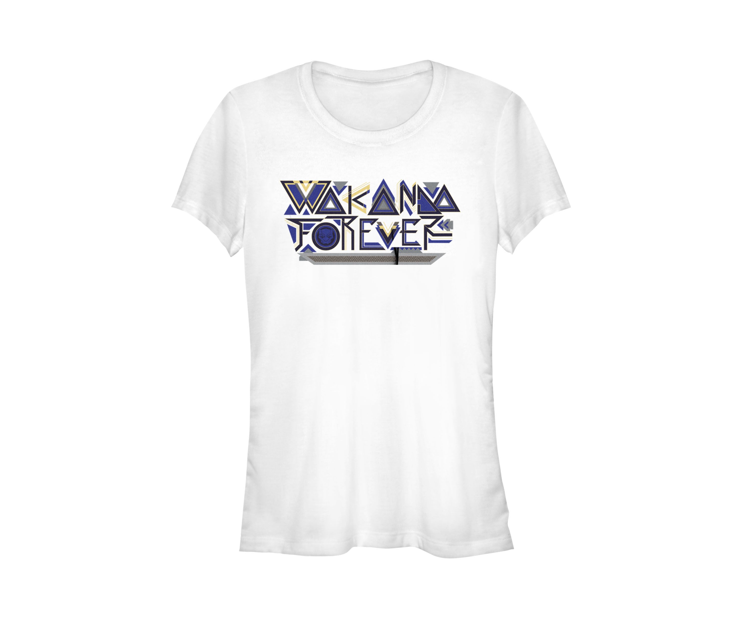 Black Panther Wakanda Forever Wakanda Forever Pattern Graphic T-Shirt ...