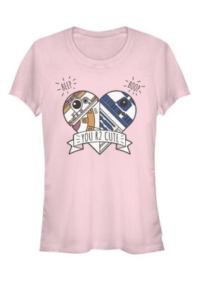 Star Wars Bb8 Heart R2 Graphic T-Shirt | belk