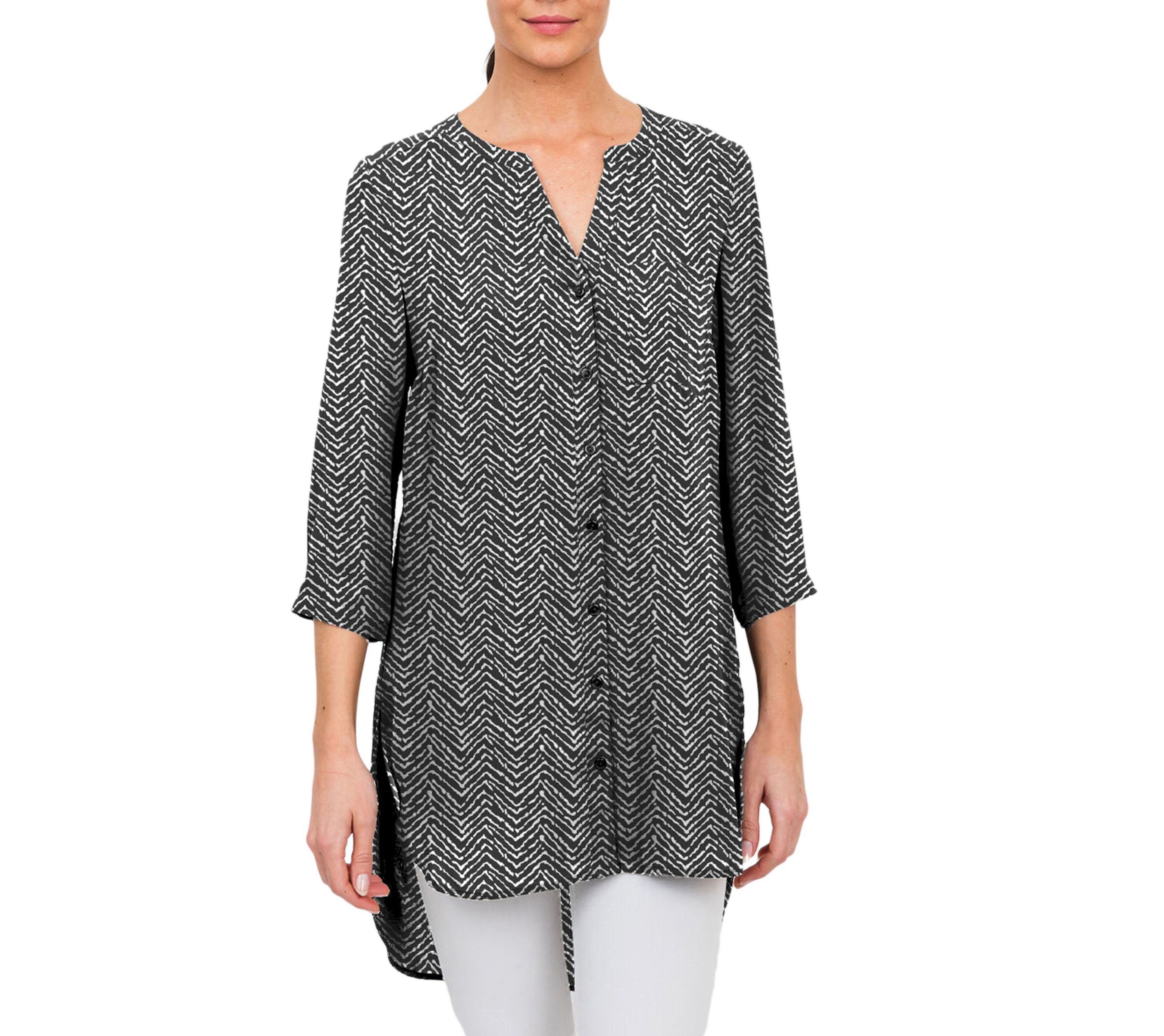 DR2 by Daniel Rainn Button-Down Tunic Top | Belk