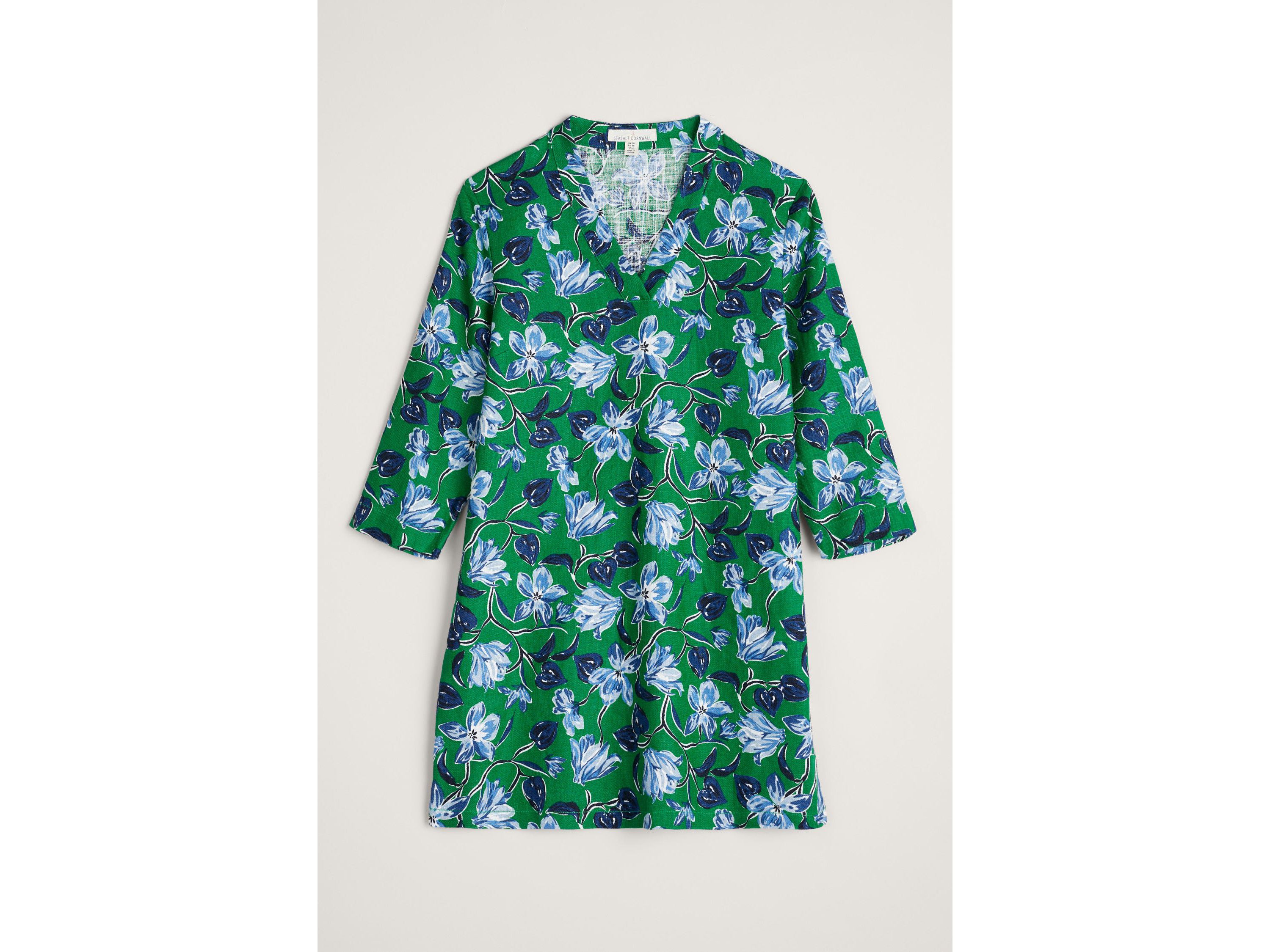 Seasalt Cornwall Curves Flow Tunic Blue | Belk