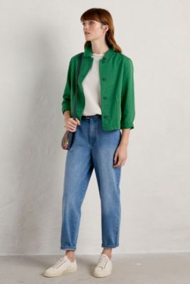 Seasalt Cornwall Coombe Lane Jacket Green | belk