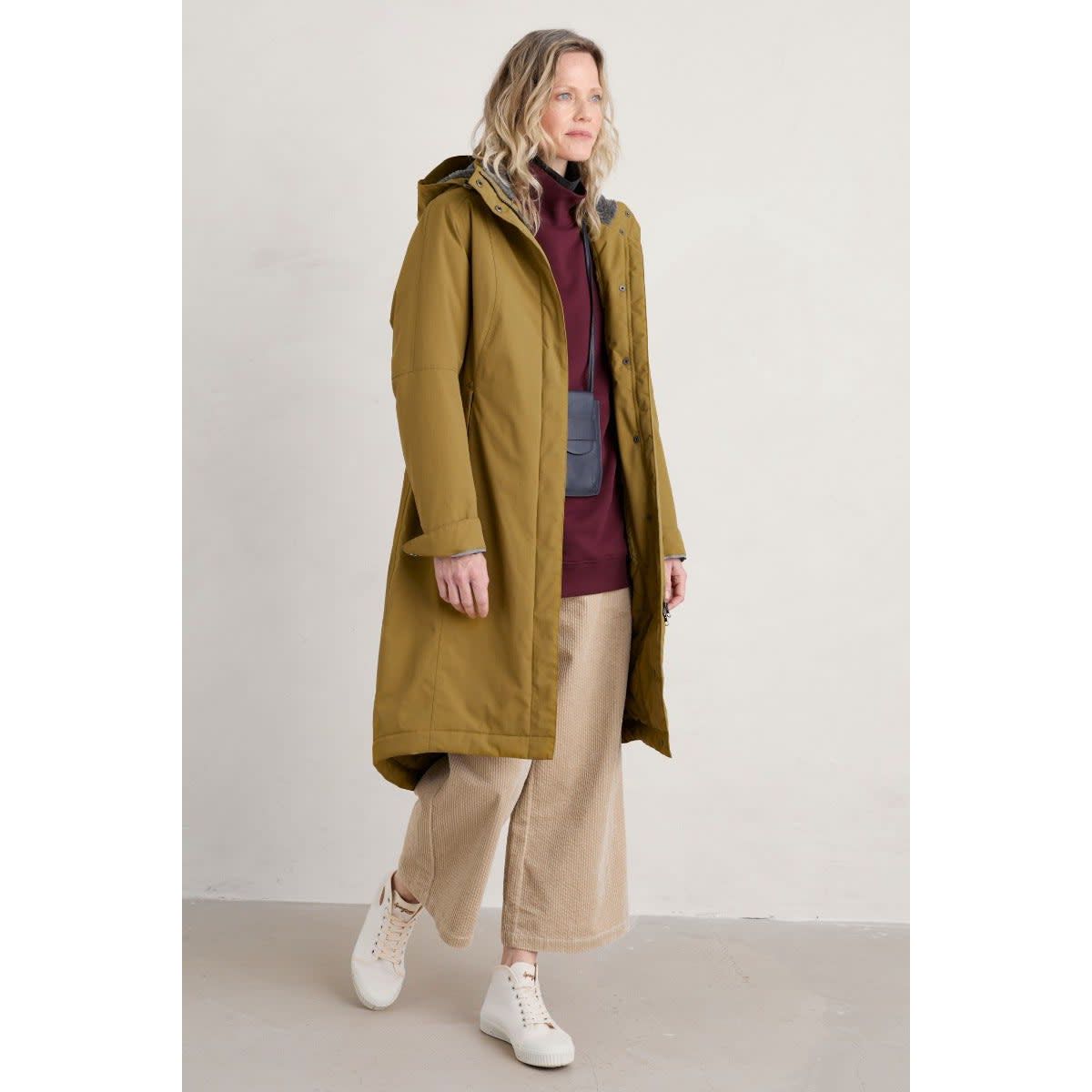 SEASALT Janelle Waterproof Coat Green | Belk