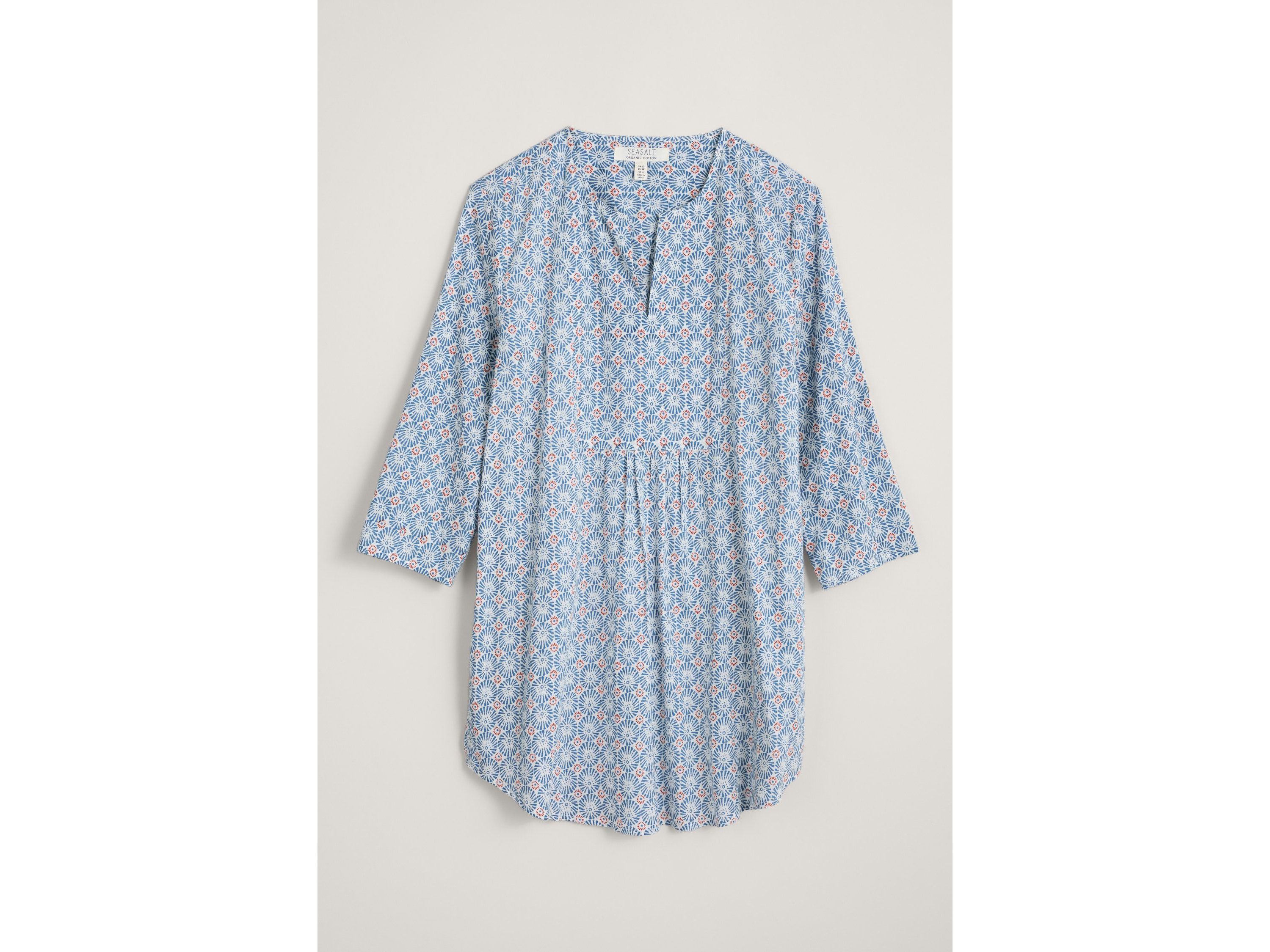 SEASALT Op Art Organic Cotton Tunic Top | Belk