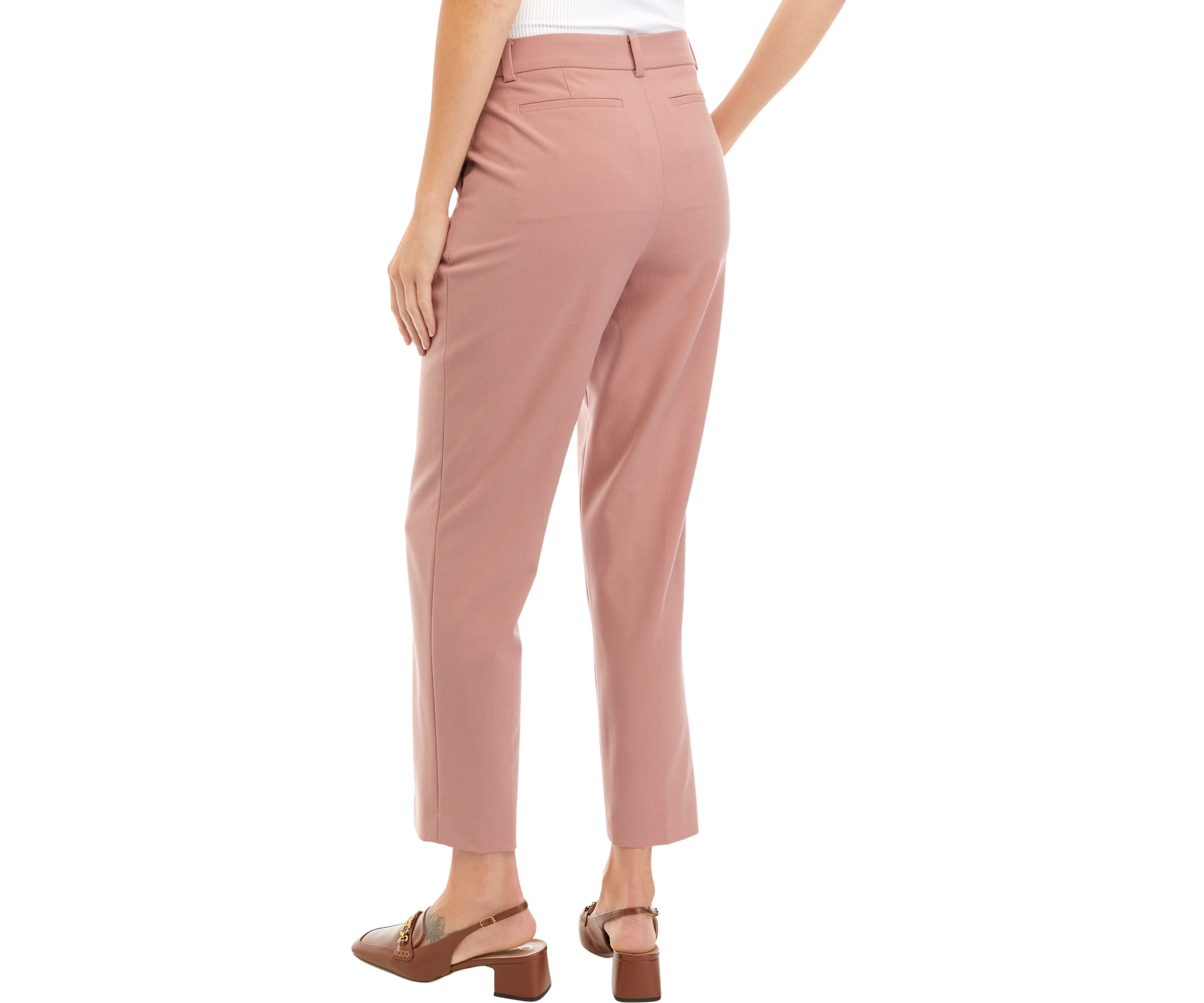THE LIMITED Women's Flat Front Stretch Slim Fit Pants | Belk