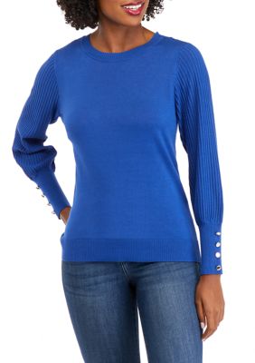 THE LIMITED Women's Pleated Sleeve Sweater | belk