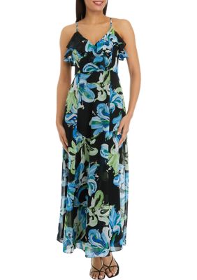 THE LIMITED Women's Floral Print Maxi Dress | belk