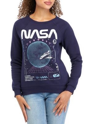 NASA Long Sleeve Logo Graphic Pullover | belk