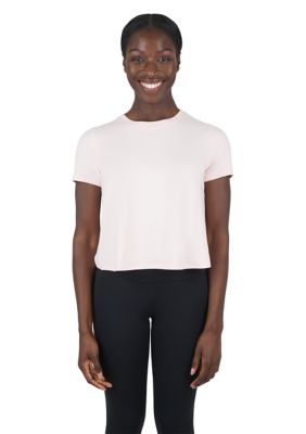 Yogalicious Women's Super Soft Darcie Crew Neck T-Shirt | belk