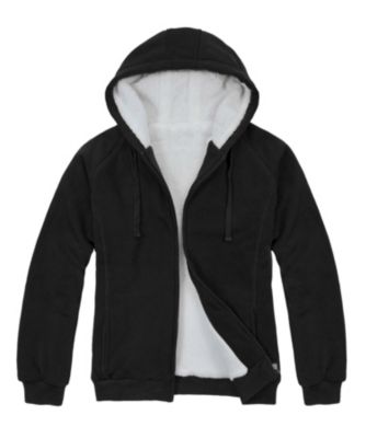 Victory Outfitters Ladies' Fleece Zip Up Hoodie with Soft Berber Lining ...