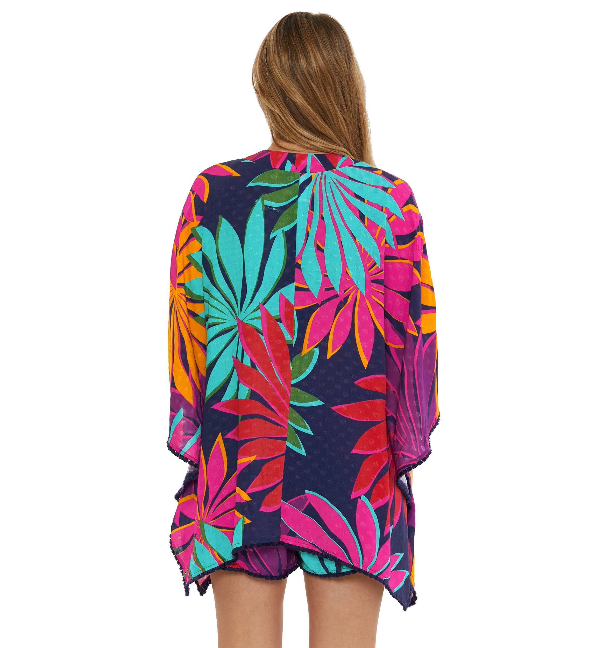 Trina Turk Wailea Open Front Tunic Swim Cover Up | Belk