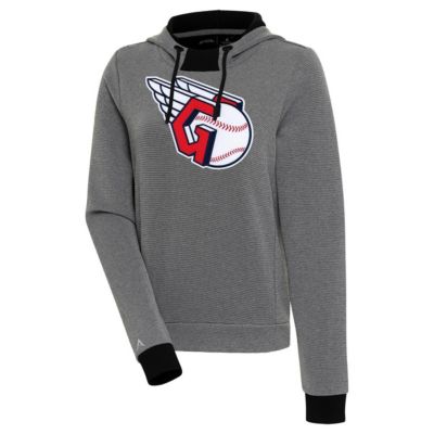 Antigua MLB Cleveland Guardians Axe Bunker Tri-Blend Pullover Hoodie | belk