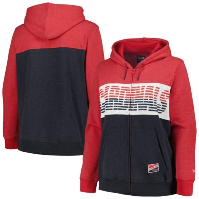 New Era MLB St. Louis Cardinals Plus Size Color Block Full-Zip Hoodie ...