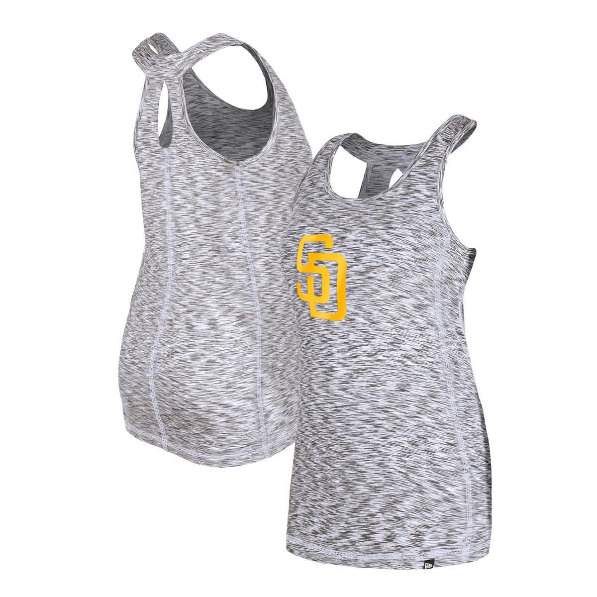 New Era MLB San Diego Padres Space Dye Keyhole Back Tank Top | Belk