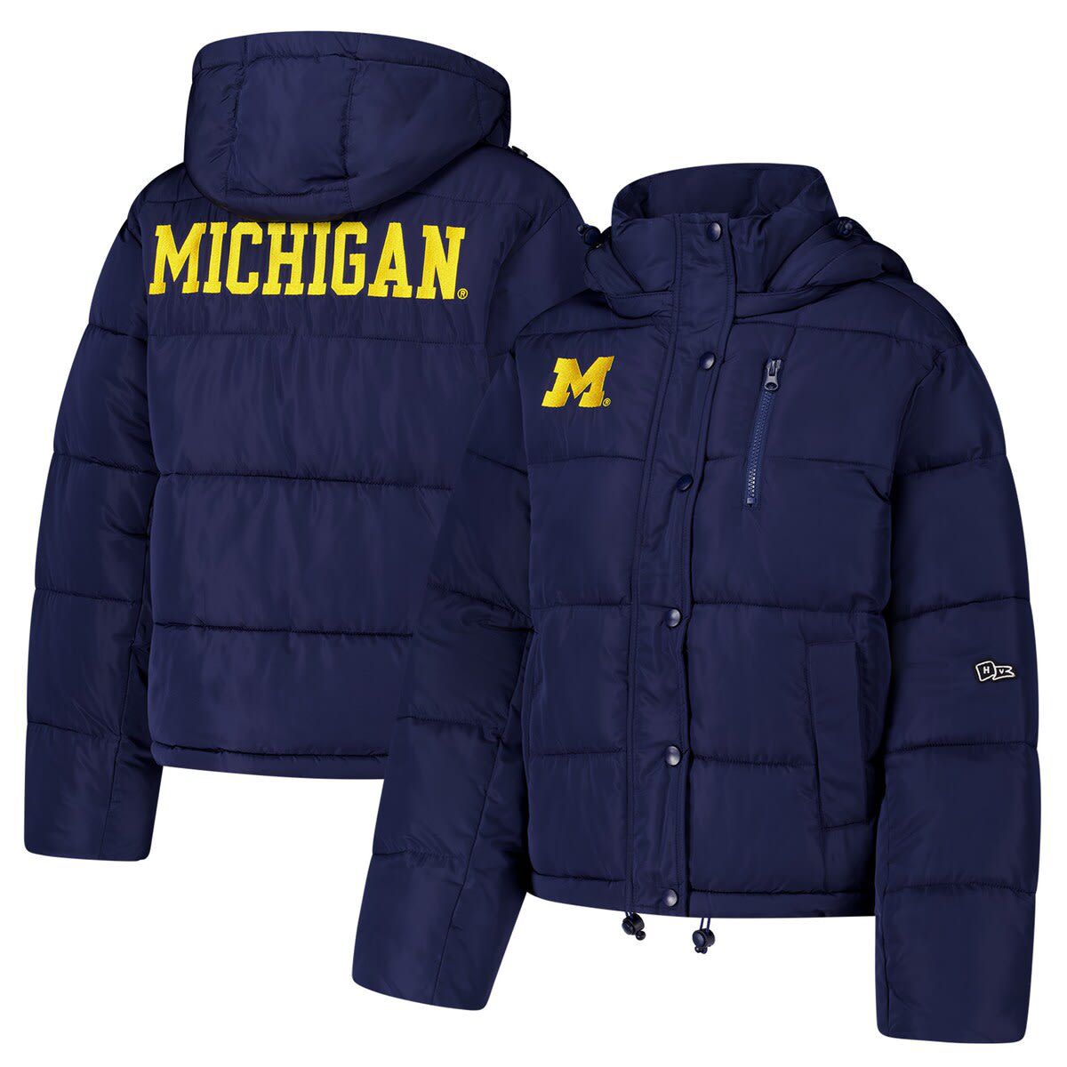 Hype and Vice NCAA Michigan Wolverines Puffer Jacket | Belk