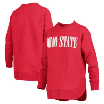 Pressbox NCAA Ohio State Buckeyes Quilted Long Sleeve Pullover ...
