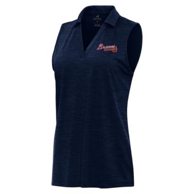 Antigua MLB Atlanta Braves Layout Sleeveless Polo | Belk