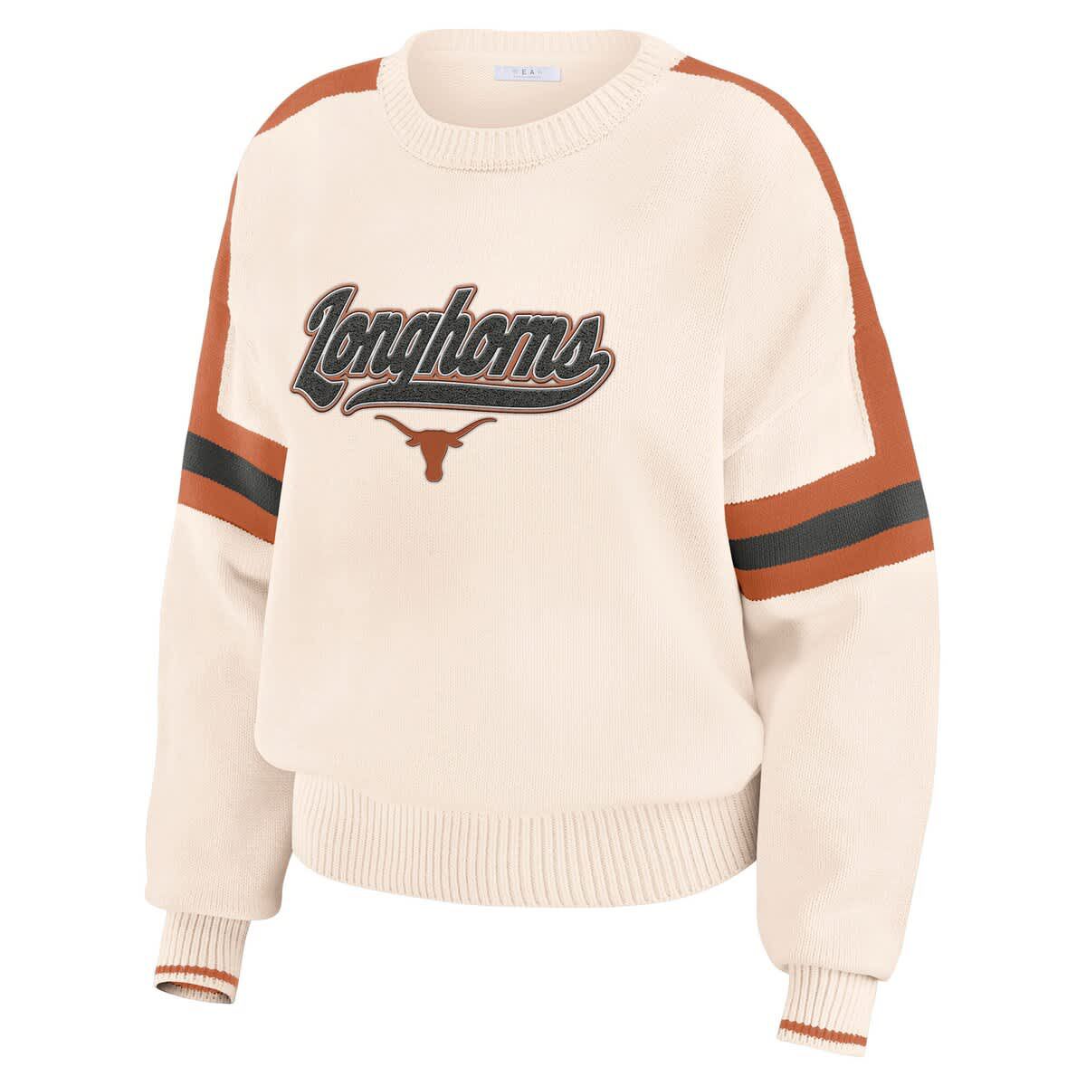 WEAR by Erin Andrews NCAA Texas Longhorns Chenille Woven Patch Stripe ...