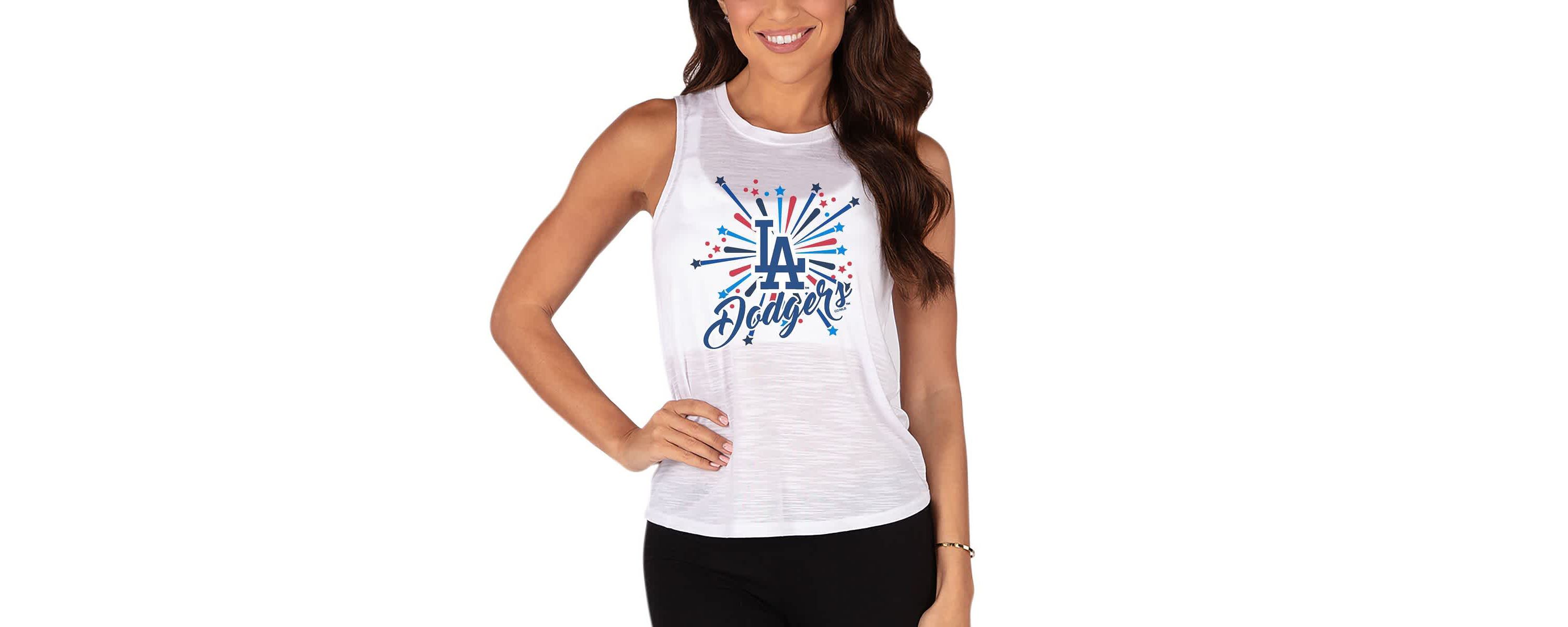 Concepts Sport MLB Los Angeles Dodgers Infuse Tank Top | Belk
