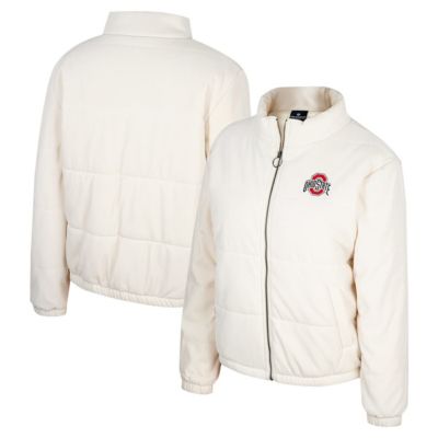 Colosseum NCAA Ohio State Buckeyes So Hot Right Now Quilted Puffer Full ...