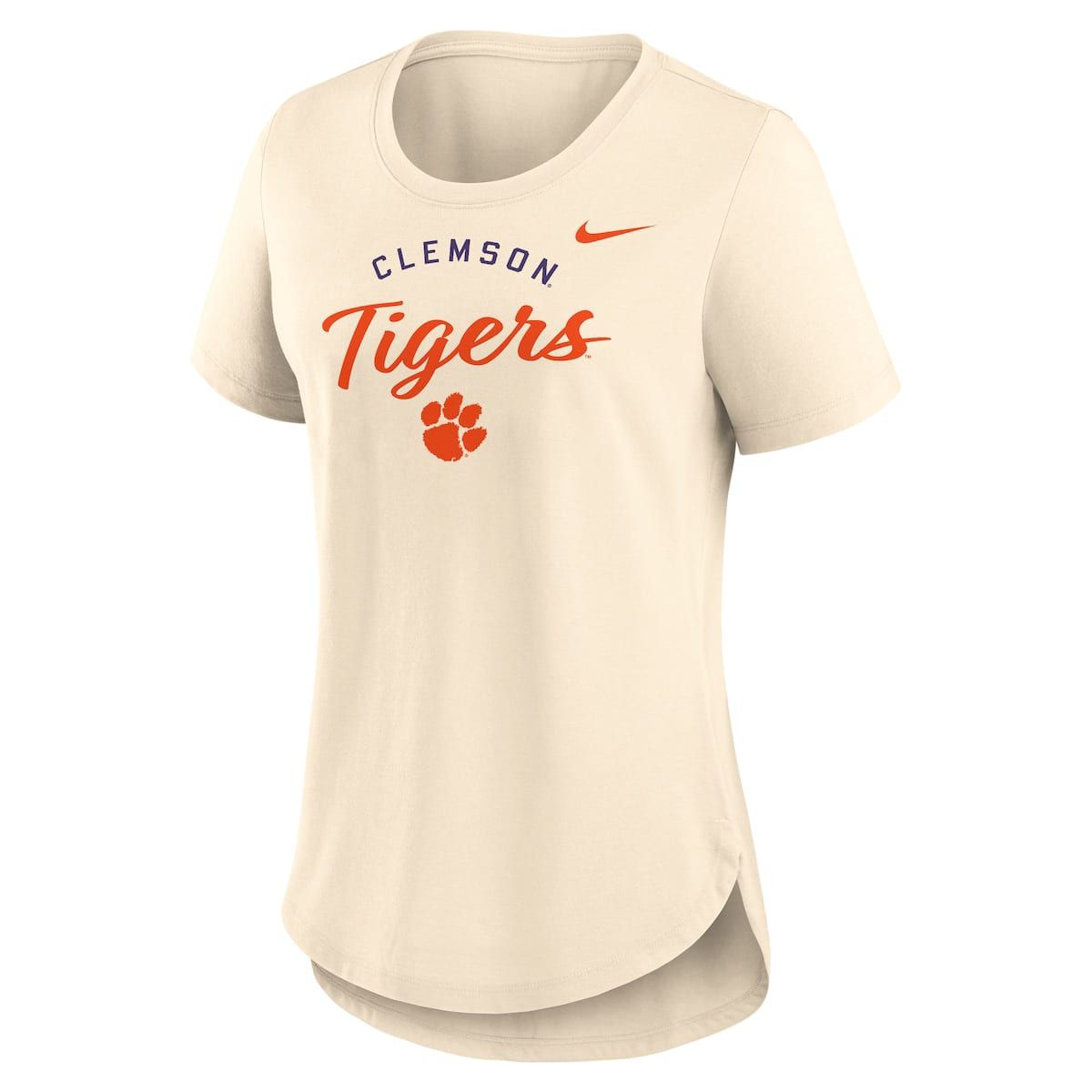 Nike® NCAA Nike Clemson Tigers Script Logo Tri-Blend T-Shirt | Belk