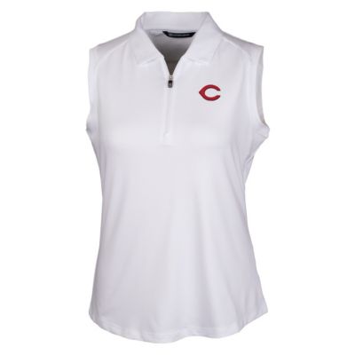 Cutter & Buck MLB Cincinnati Reds Forge Sleeveless Polo | belk
