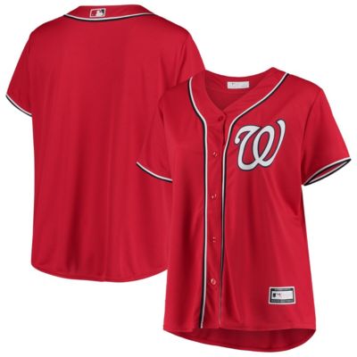 Profile MLB Washington Nationals Plus Size Alternate Replica Team Jersey | belk