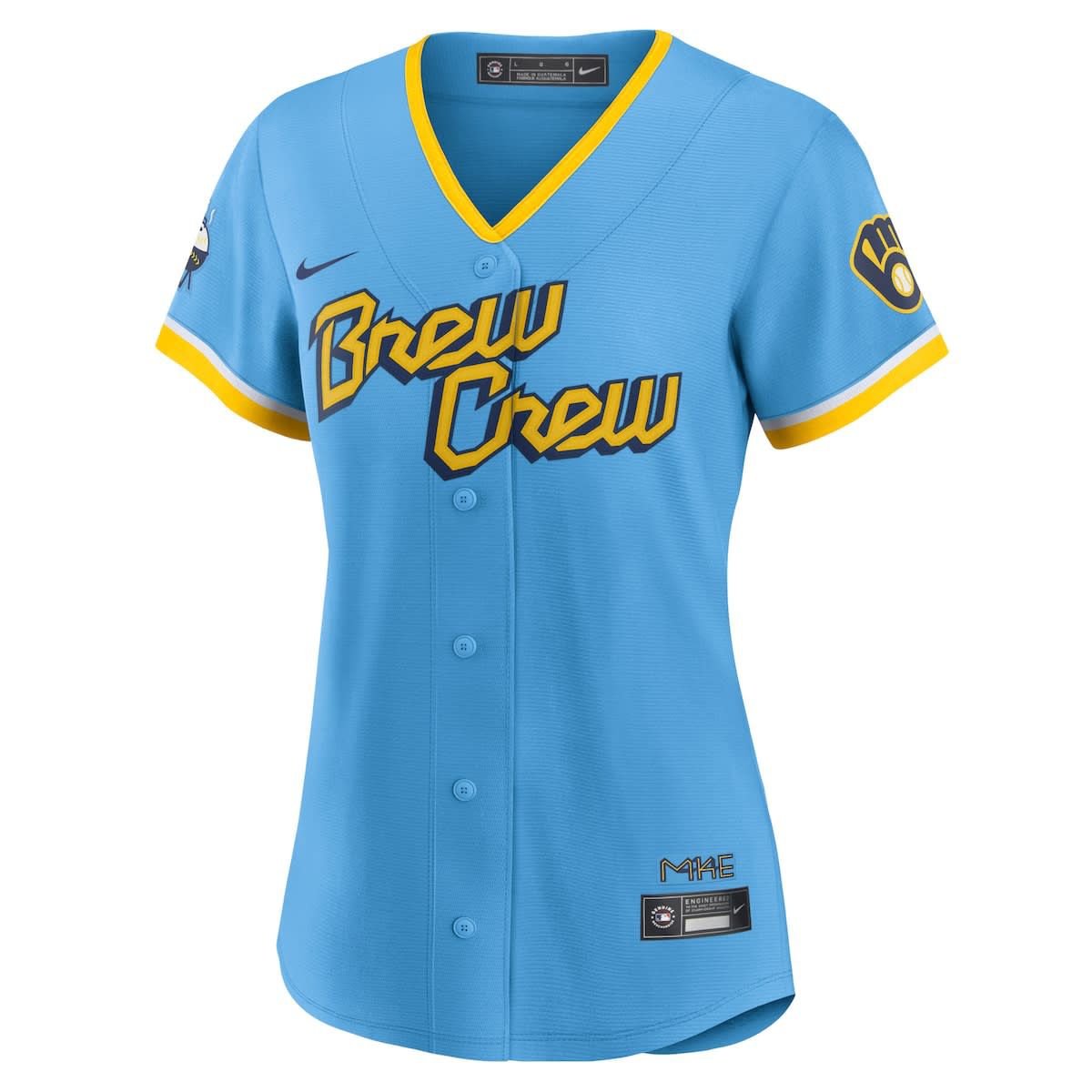 Nike® MLB Nike Powder Milwaukee Brewers City Connect Replica Team ...