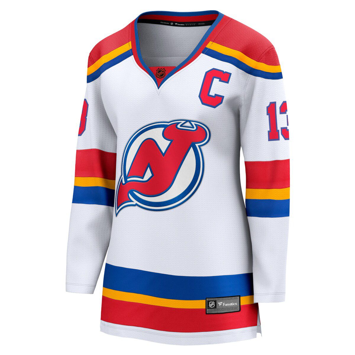 Fanatics NHL Fanatics Nico Hischier New Jersey Devils Captain Patch ...