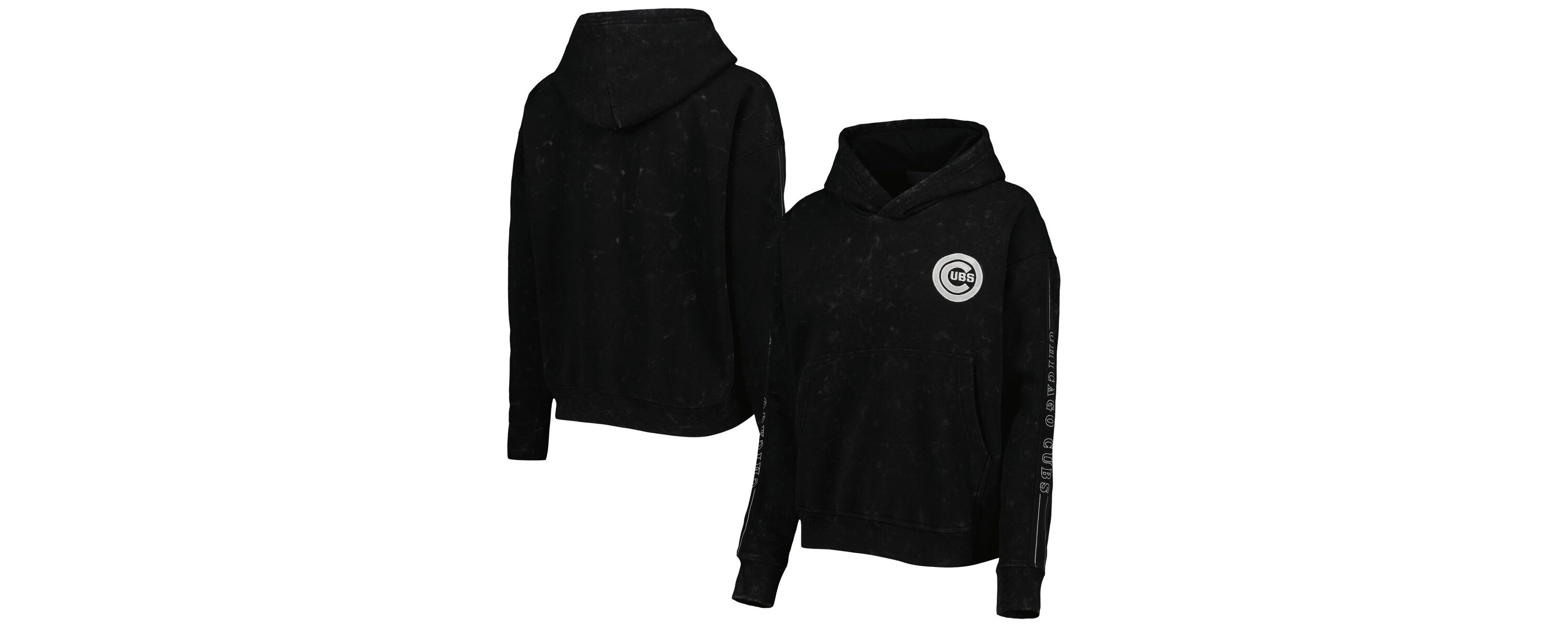 The Wild Collective MLB Chicago Cubs Marble Pullover Hoodie | Belk