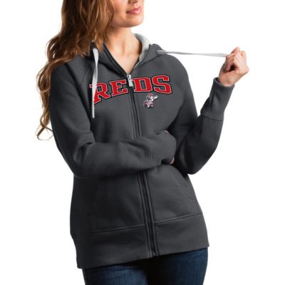 Antigua MLB Cincinnati Reds Team Logo Victory Full-Zip Hoodie | belk