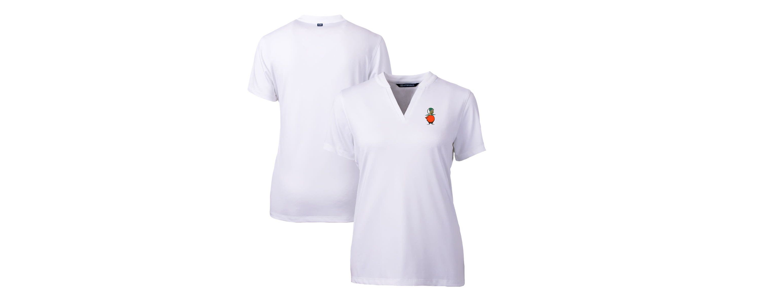 Cutter & Buck NCAA UCF Knights Forge Stretch Blade V-Neck Top | Belk