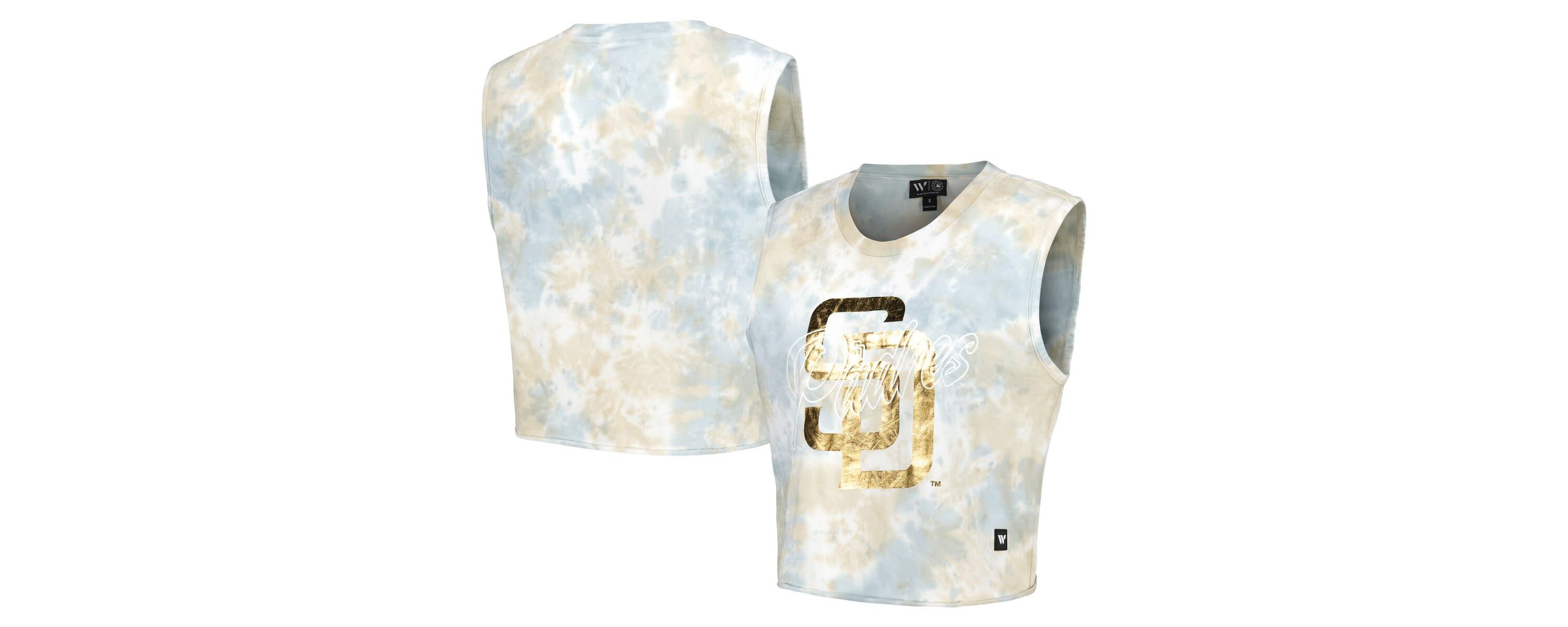 The Wild Collective MLB San Diego Padres Washed Muscle Tank Top | Belk