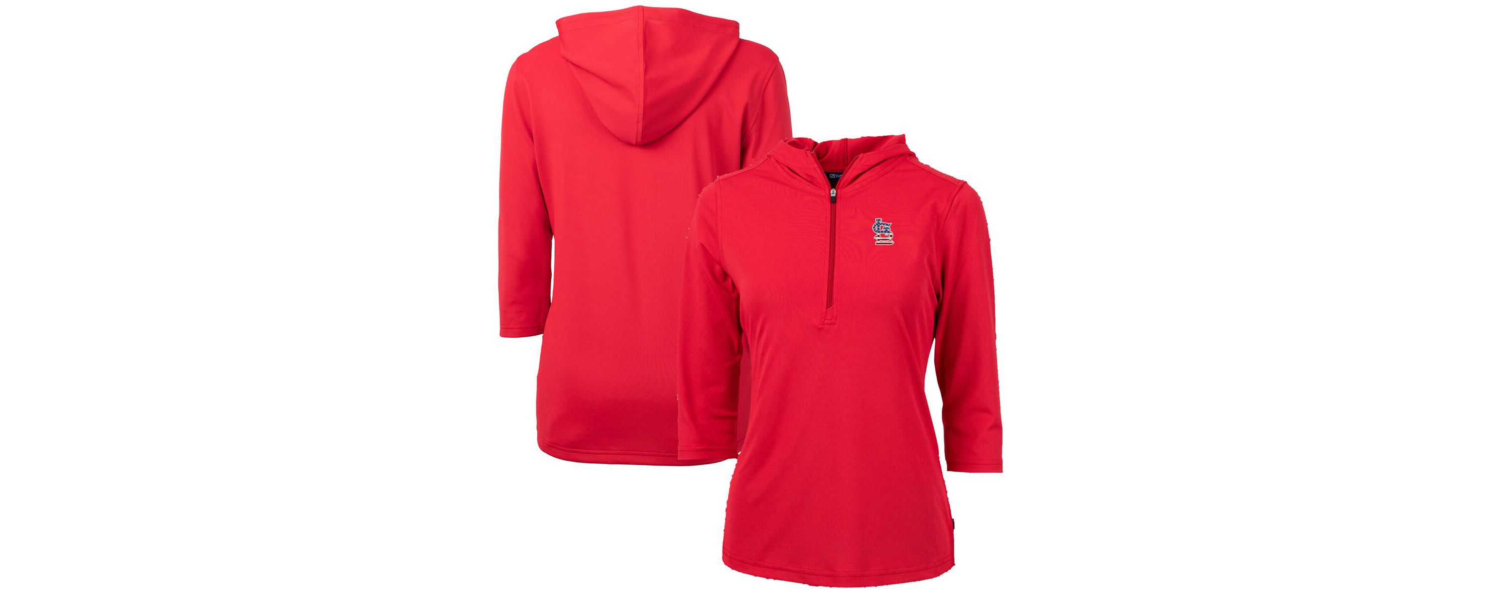 Cutter & Buck MLB St. Louis Cardinals Americana Logo DryTec Virtue Eco ...