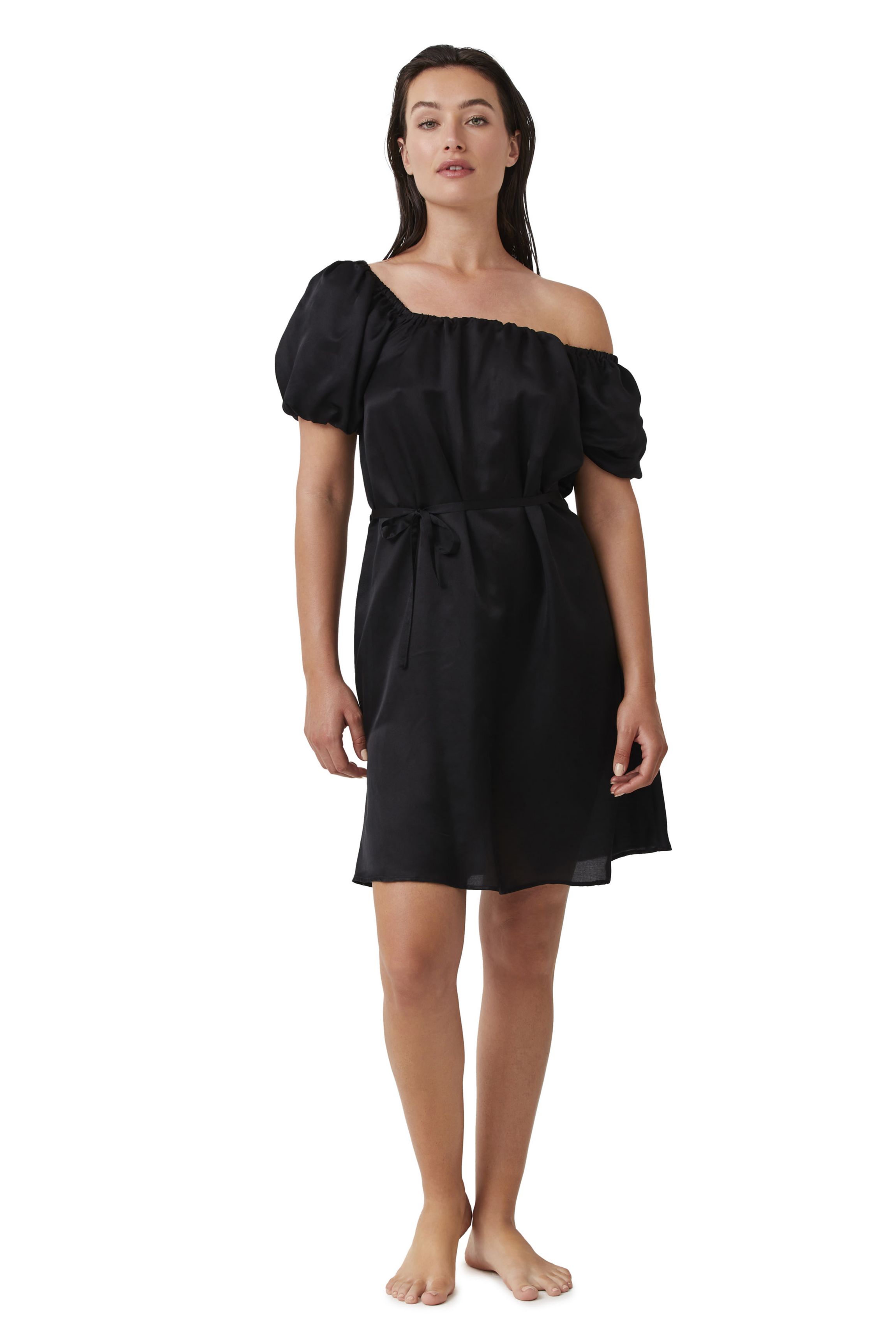 Luma Gottex Puff Sleeve Cover up Dress | Belk