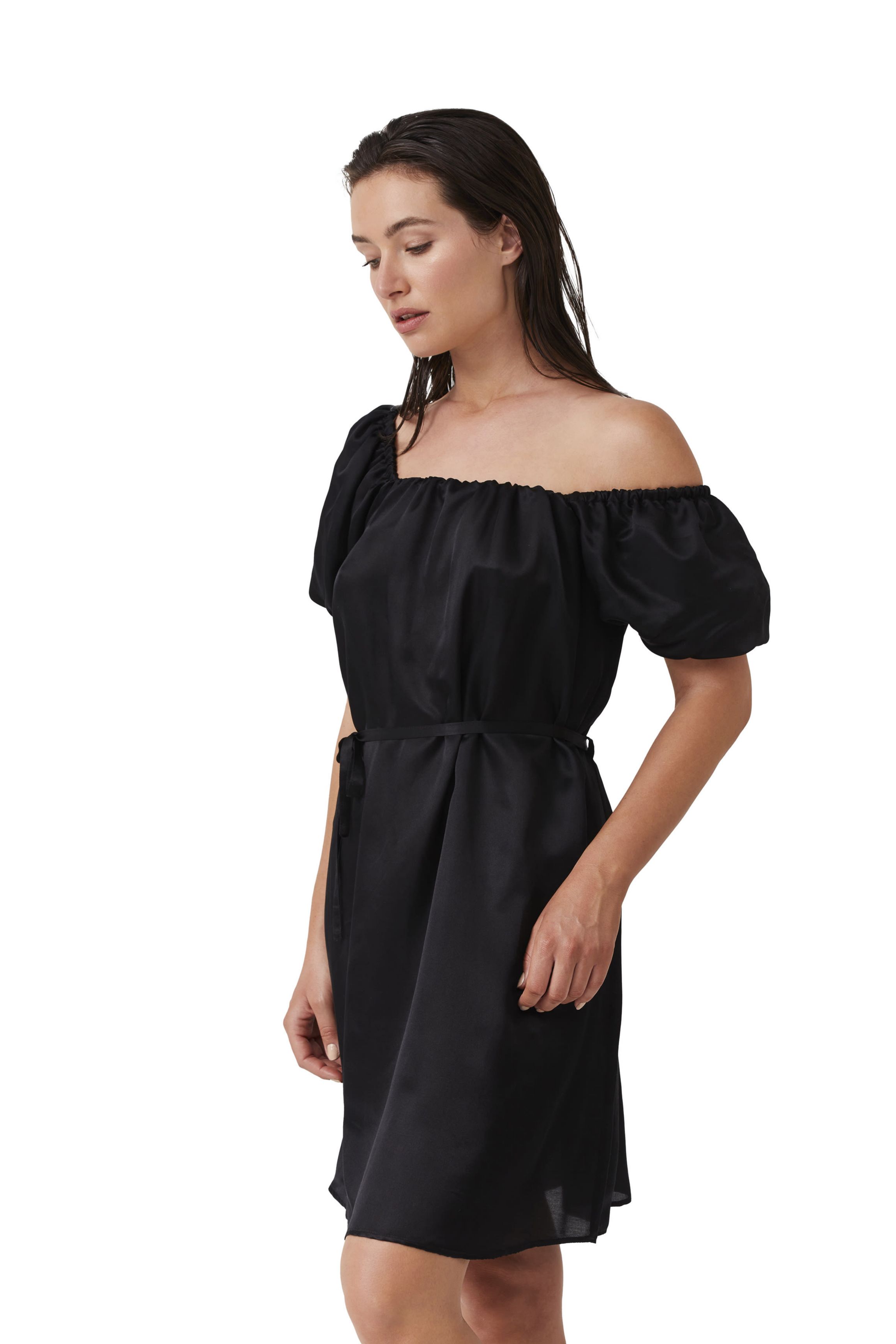 Luma Gottex Puff Sleeve Cover up Dress | Belk