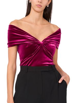 Parker Women's Off the Shoulder Velvet Top | Belk