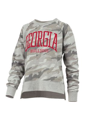 Pressbox NCAA Georgia Bulldogs Camo Fleece Top | belk