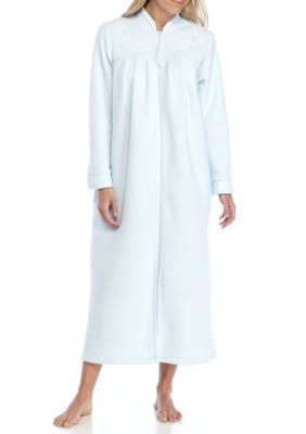 Miss Elaine Long Zipper Robe | belk
