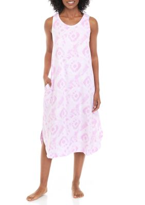 Ellen Tracy Sleeveless Midi Nightgown Belk