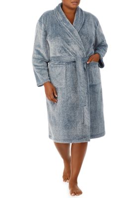 Ellen Tracy Plus Size Giftable Plush Robe | belk
