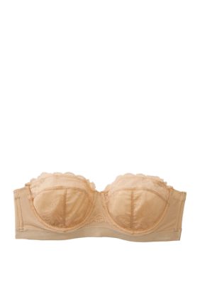 Calvin Klein Unlined Lace Strapless Bra | belk