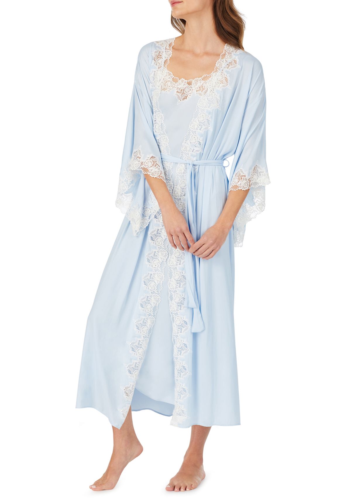 Eileen West Satin Bridal Wrap Robe | Belk
