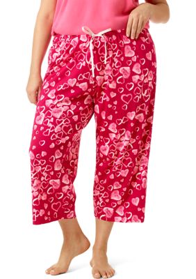 HUE® Women's Chatty Candy Capri Pajama Pants | belk