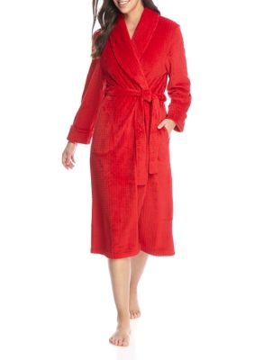 Kim Rogers® Burnout Waffle Folded Robe | belk